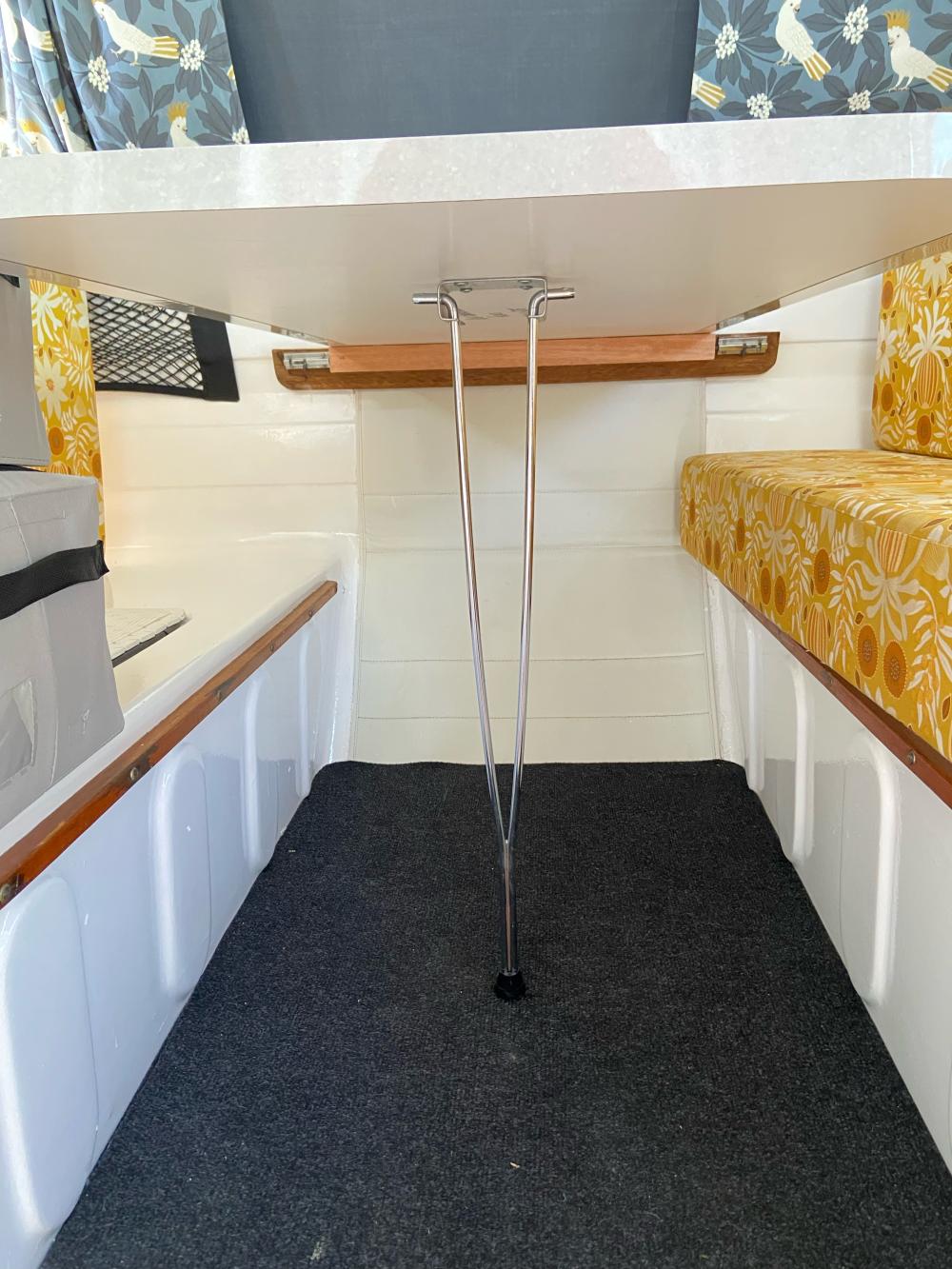 Squeeze Type Table Leg 705mm | CaravansPlus