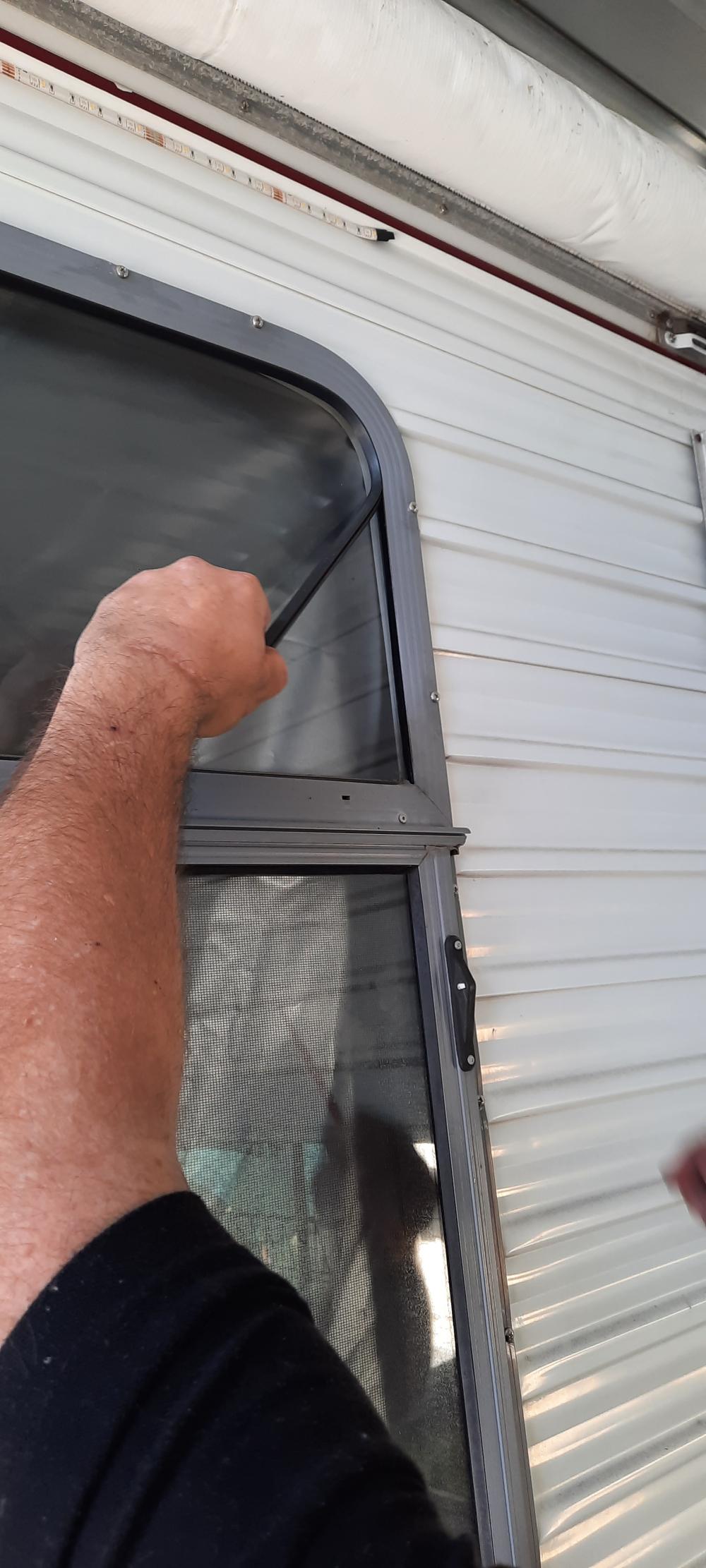 Round Bottom Corner Midge Screens, Suit 508hx1175w Window