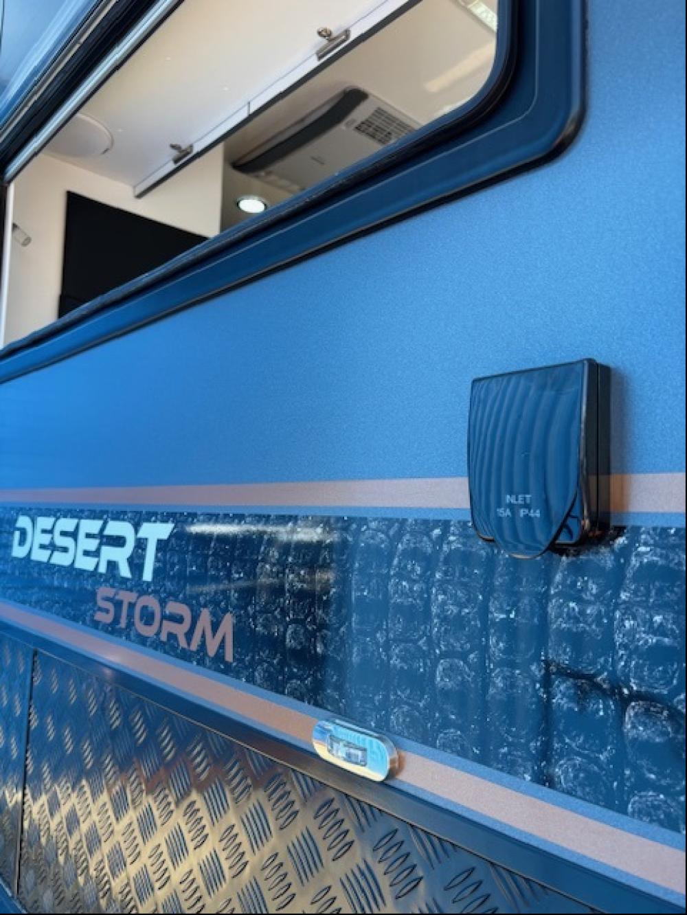 Transco 15A Caravan Power Inlet (Black) 240V, IP54 | CaravansPlus