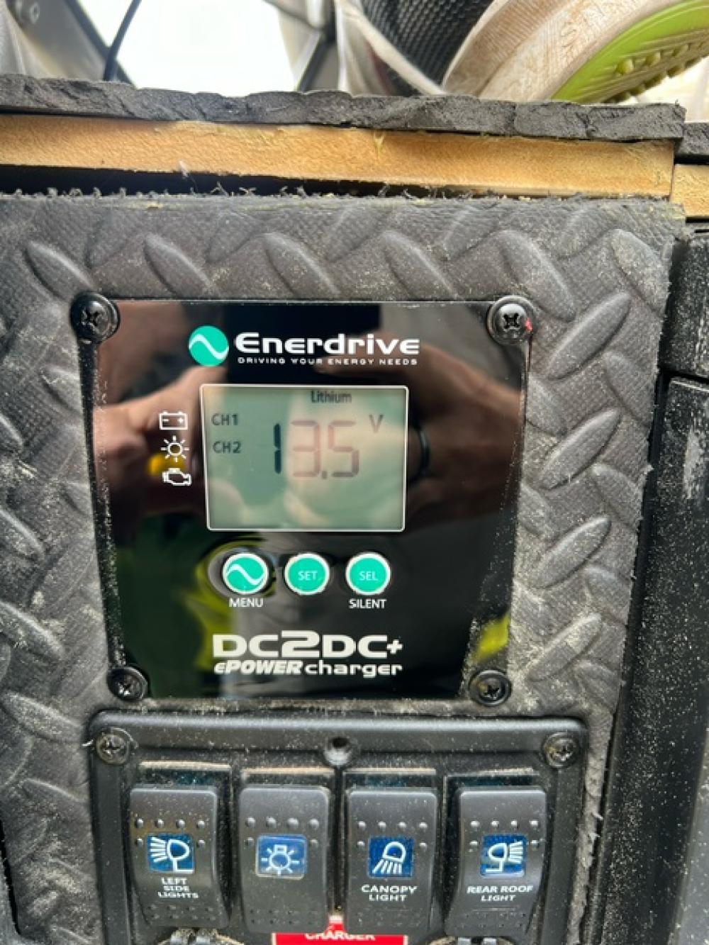 Enerdrive ePOWER DC2DC Remote Display | CaravansPlus