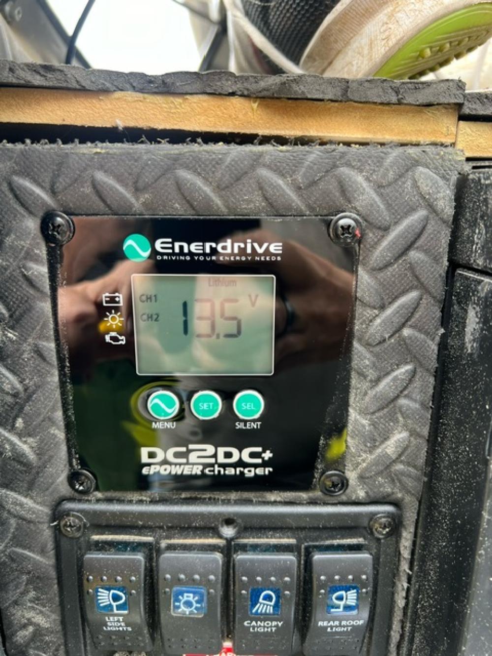 Enerdrive ePOWER DC2DC Remote Display | CaravansPlus