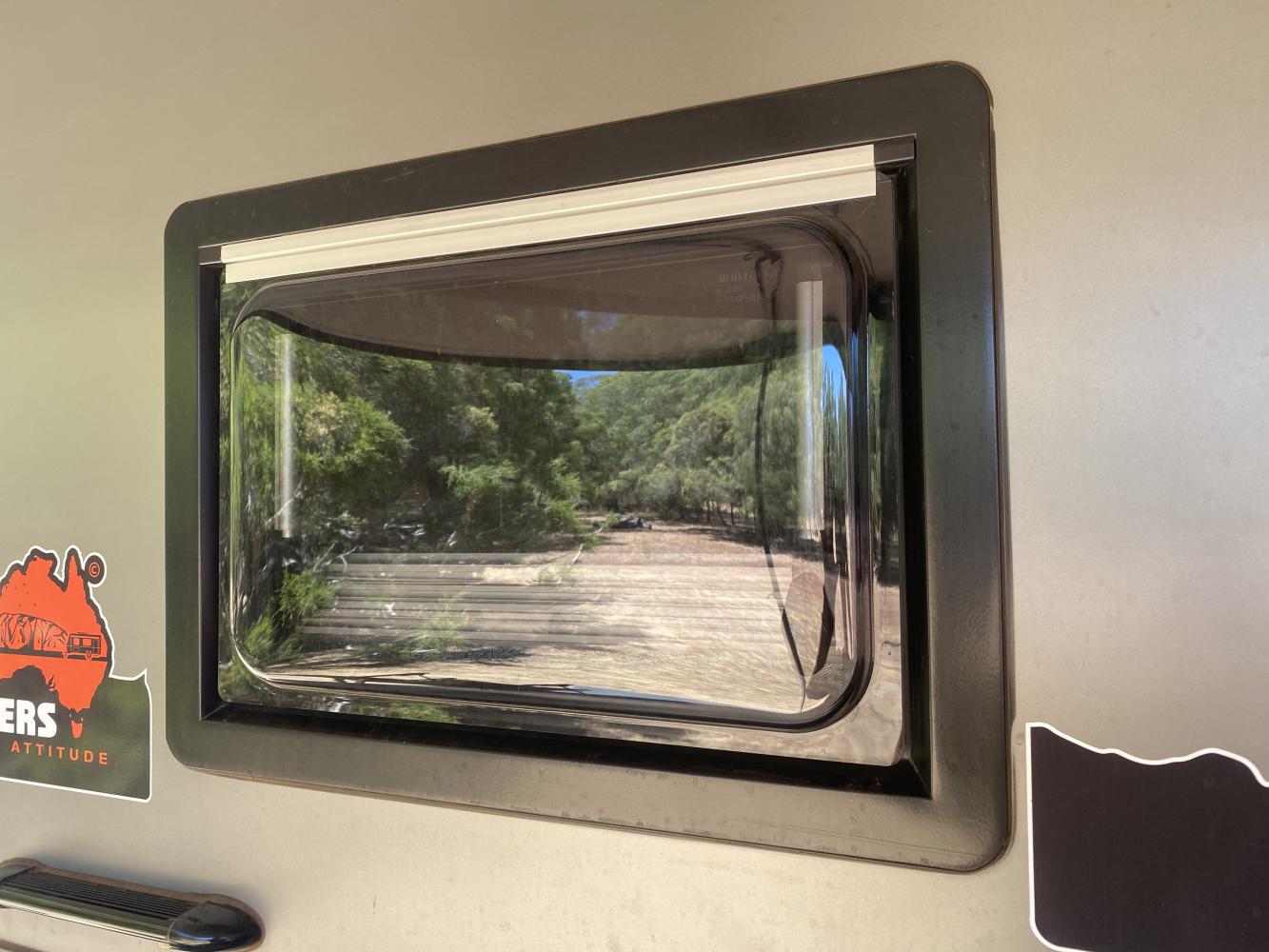 Tinted Window Blade, Suit Maygood/Mobicool Windows, 500x350