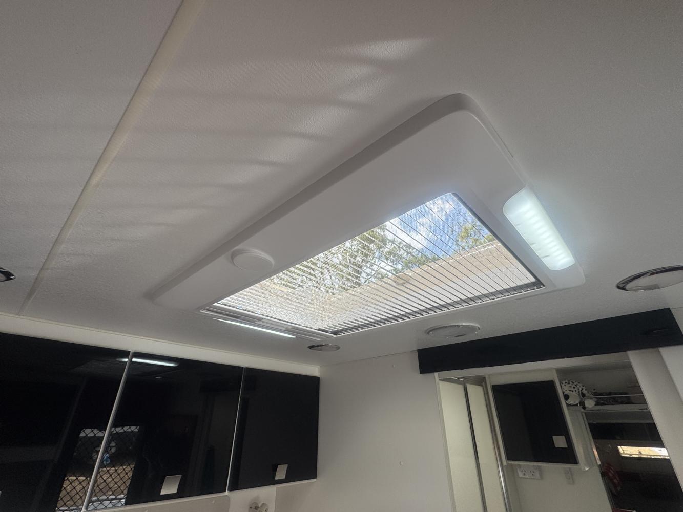 Internal Frame W Blind Screen & LED Suits..FL Skylight