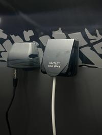 Australian RV 240V 10A Power Outlet, IP44, Black | CaravansPlus