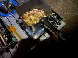 SmartSpace Cookware, Set of 3 Stacking Teflon-Coated Pots