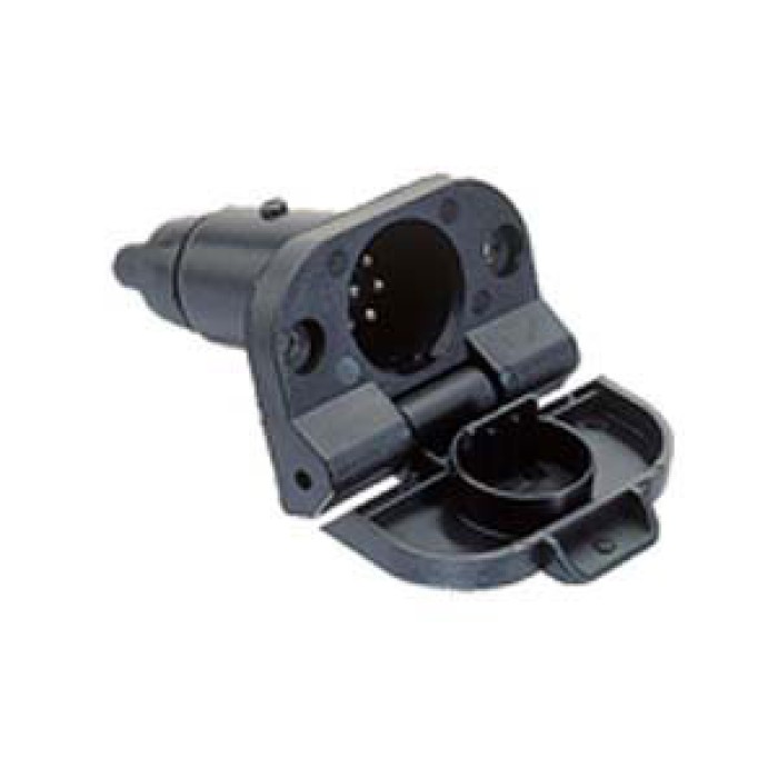 Narva 7 Pin Small Round Car Socket | CaravansPlus