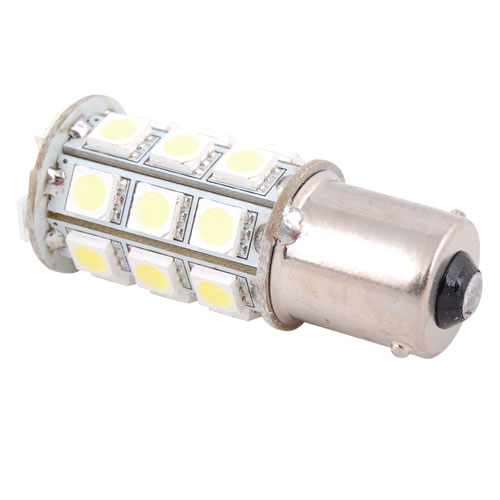 LED BA15s Single Contact Bulb 250..White LEDs | CaravansPlus