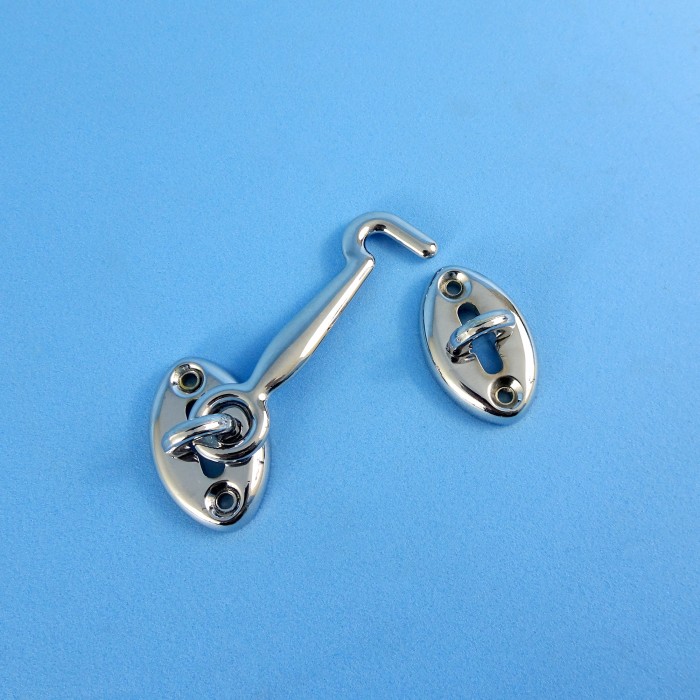 Cabin Hook 75mm W 1 Eye | Locks & Catches | CaravansPlus