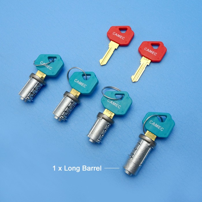 Camec One Key System, 3 + 1 Long Barrel Kit | CaravansPlus