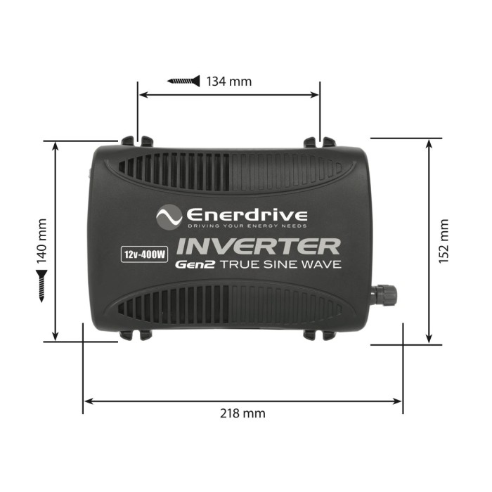 Enerdrive ePOWER 400W True Sine Wave Inverter | CaravansPlus