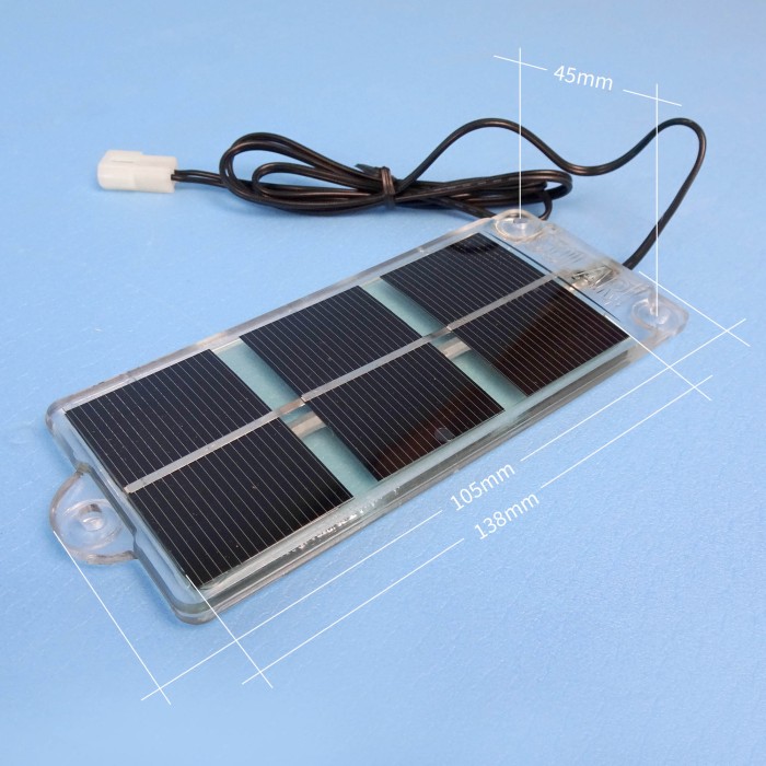 Solar Powered Fridge Fan W Panel | CaravansPlus