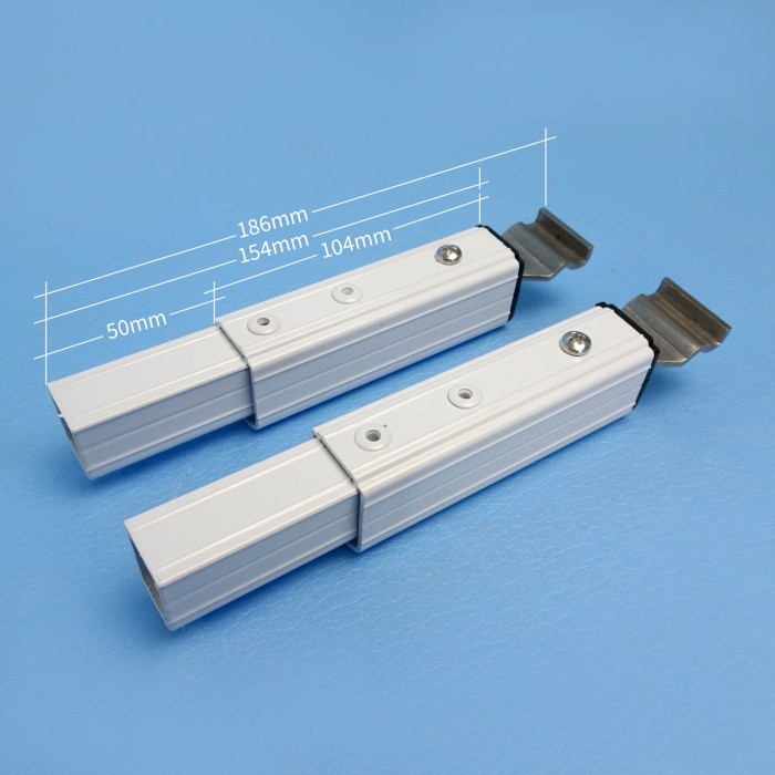 ATRV Anti-Flap Kit Adapters For Cassette Awnings - White