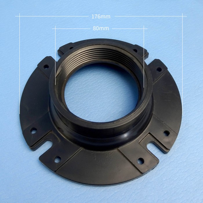 Valterra Floor Flange 4x3x1.80 Female Threaded. T05-0784