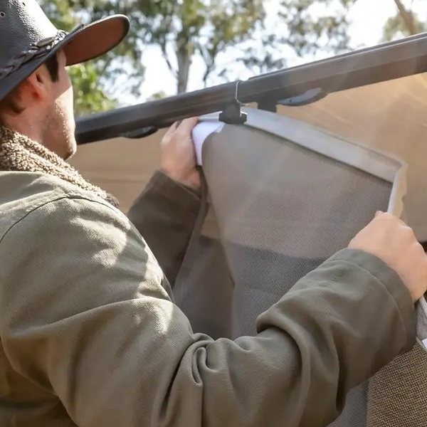 Aussie Traveller White Anti-Flap Kit PRO & Storage Bag