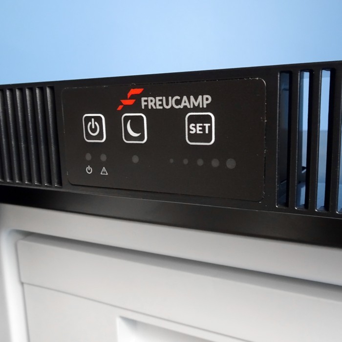 Freucamp RCN150L Slim Compressor Fridge/Freezer 148L 12/24V