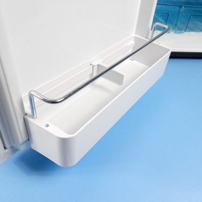 Silver Freucamp SVR85 Compressor Fridge Freezer, 80L, 12/24V