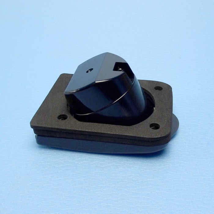 Transco 10A Caravan Power Outlet (Black) 240V, IP54