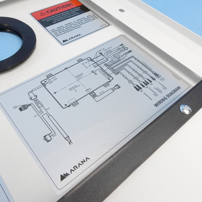 White Door Suit Arana Instantaneous HWS | CaravansPlus