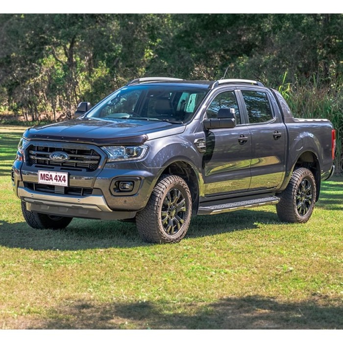 MSA Power Fold Towing Mirrors Ford Ranger PY..Light. Black