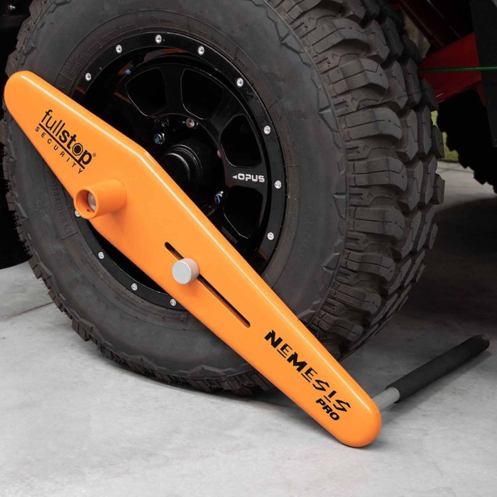 Purpleline FullStop Nemesis Pro Wheel Lock | CaravansPlus