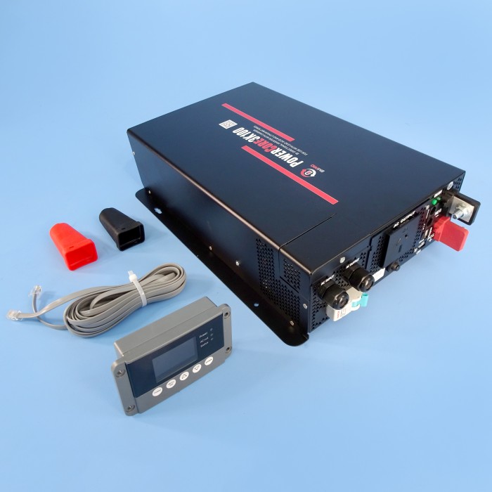 BMPRO PowerCore 3K Inverter Charger, 3000W/100A, 12V
