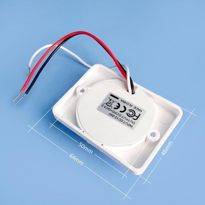 Sanjo Flush Mount Dual USB (A&C) Outlet, White | CaravansPlus