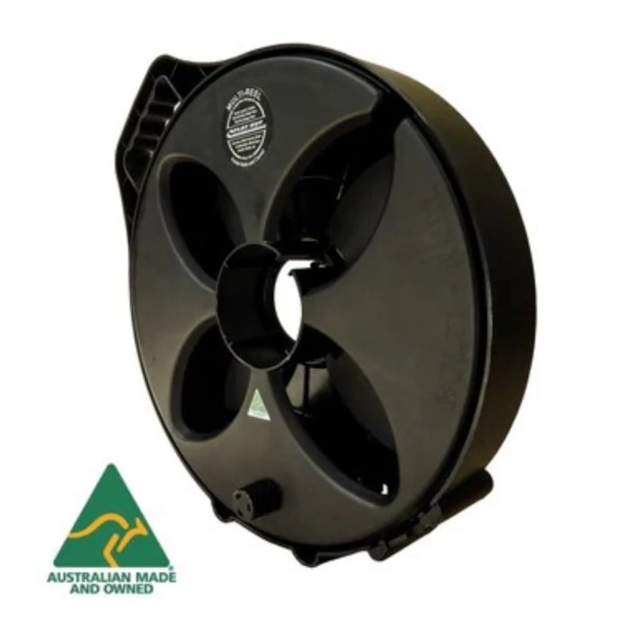 Compact Multi-Reel for Extension Leads &..Storage Black