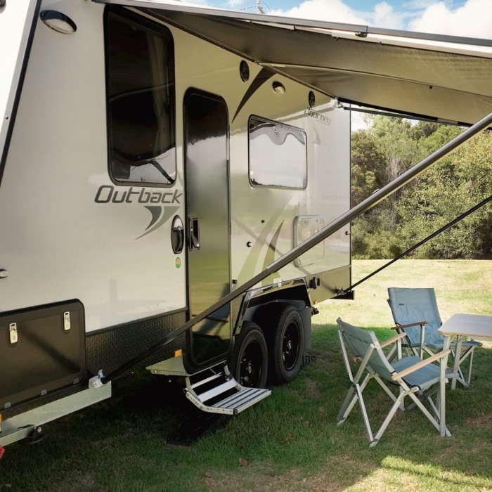 Dometic Standard Anti-Flap Kit (AFK) 2100-2300mm, White