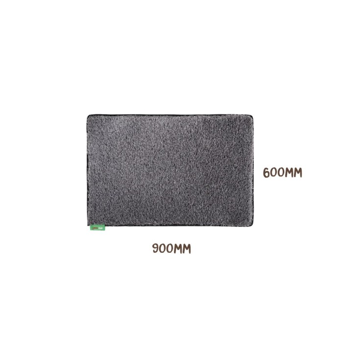 Muk Mat Large Ground Mat, Dark Grey, 60x90cm | CaravansPlus